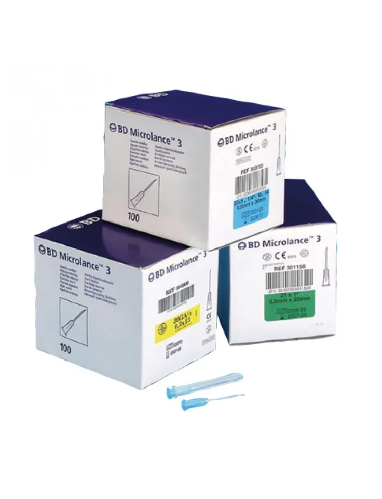 BD MICROLANCE 23G 0,6X25MM BLEU